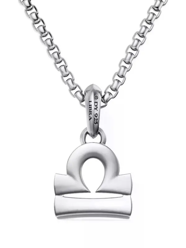 David Yurman Libra Amulet Diamond Pendant