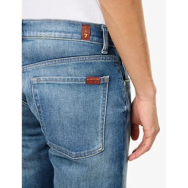 7 For All Mankind The Straight Luxe Vintage Denim Jeans
