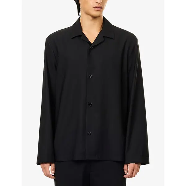 THE ROW Hally Relaxed-fit Wool Shirt
