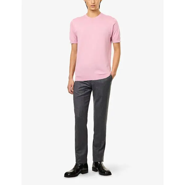John Smedley Torin Short-sleeve Cotton T-shirt