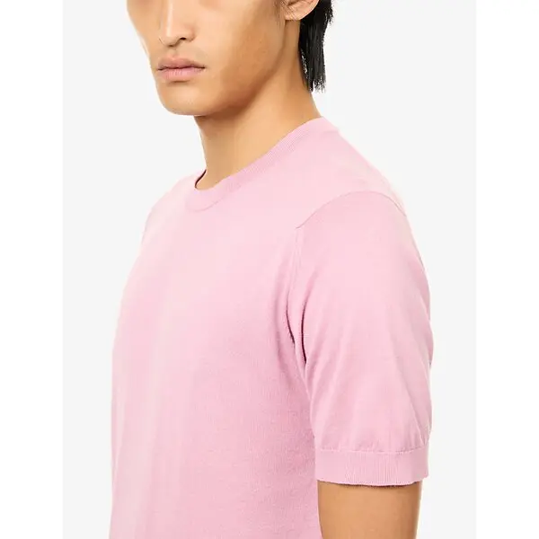 John Smedley Torin Short-sleeve Cotton T-shirt