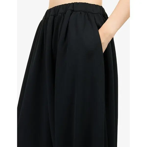 Comme Des Garçons Balloon-leg Crepe Trousers