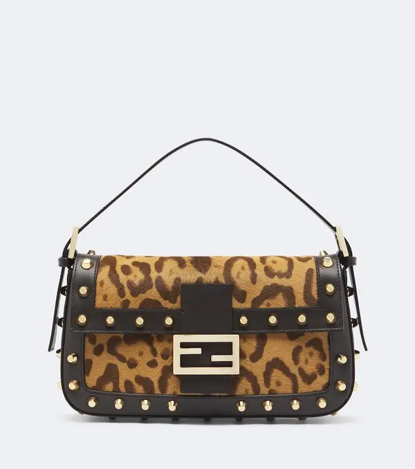 Fendi Baguette® 26424 Calf Hair Shoulder Bag