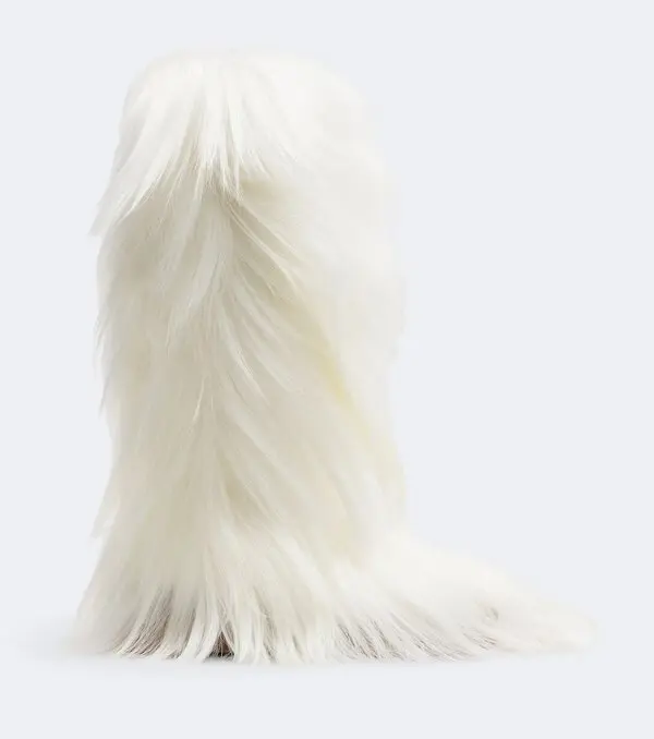Paris Texas Napa Shearling Knee-high Boots