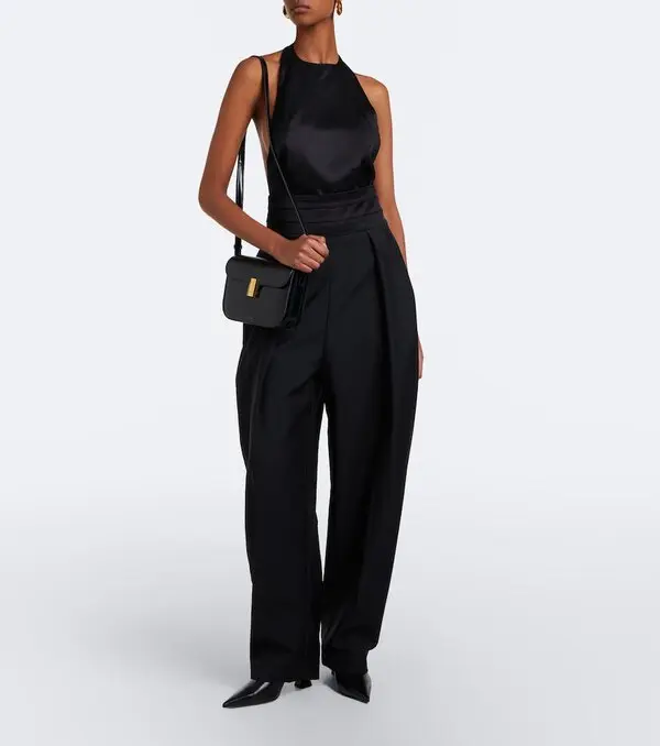 RÓHE Halterneck Satin Top