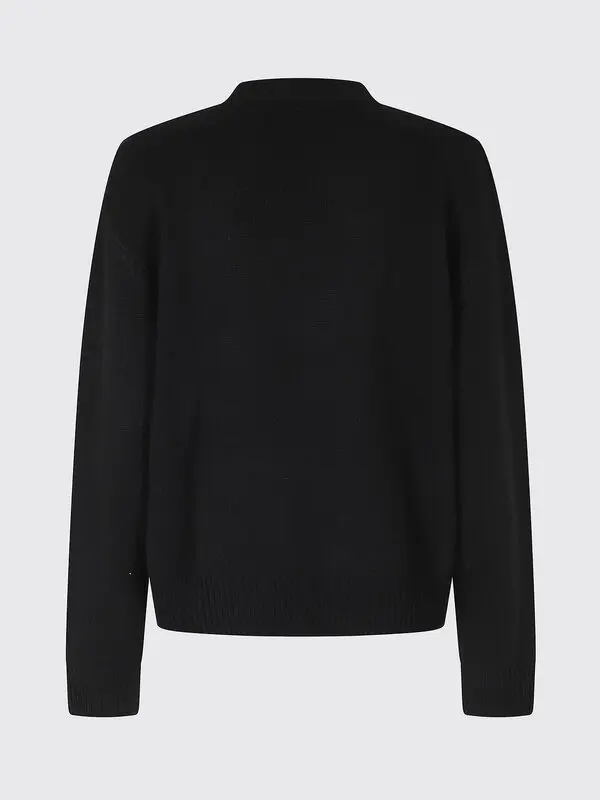 IRO PARIS V-neck 100% Cashmere Sweater With Ribbed Edges
