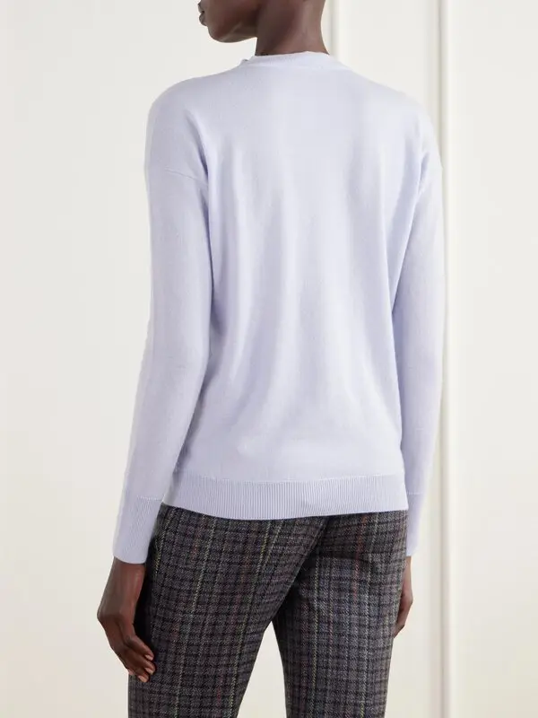 Gabriela Hearst Linna Cashmere And Wool-blend Sweater