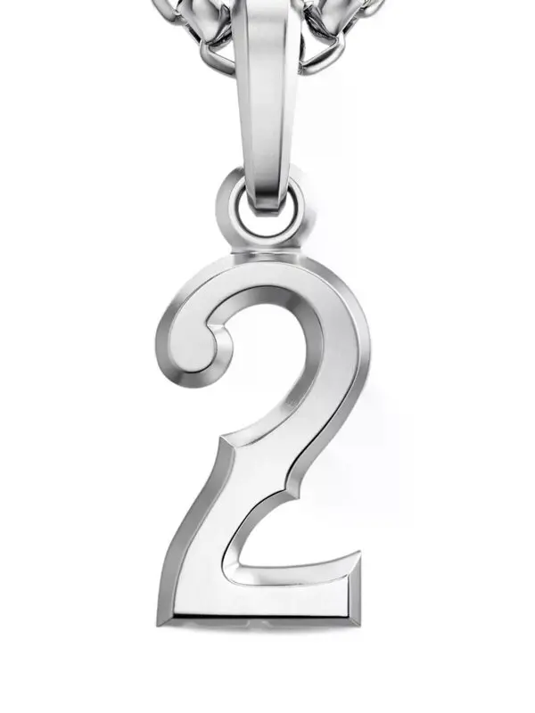 David Yurman Number Two Pendant