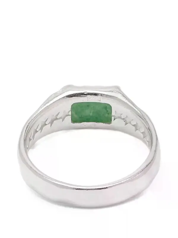 TWOJEYS Rectangular Tourmaline Ring