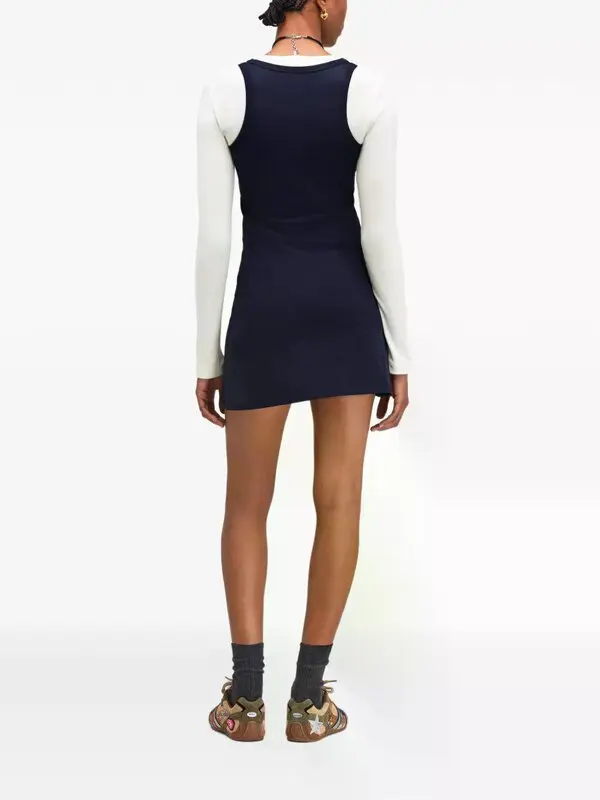 Marc Jacobs Layered Cherry-print Mini Dress