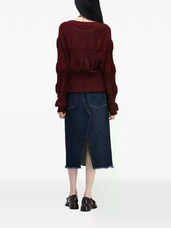 Marc Jacobs Double-stitch Knit Sweater