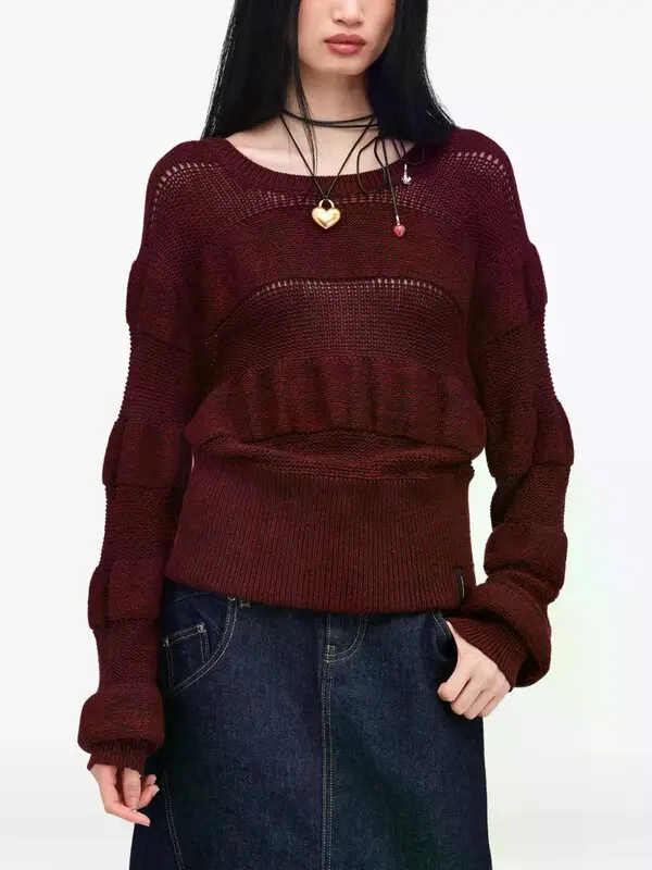 Marc Jacobs Double-stitch Knit Sweater