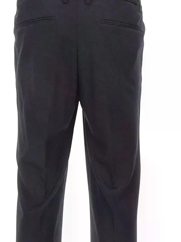 DEVORE INCIPIT Pleated Turn-up Trousers