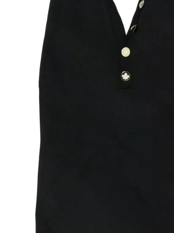 Dsquared2 Halterneck Button-up Top