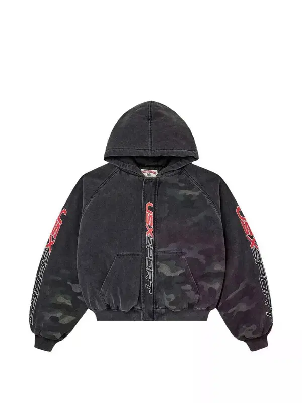 VALE FOREVER Vsx Camo-print Hoodie