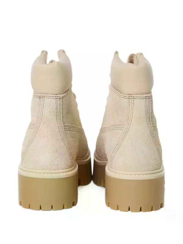 Timberland Stone Street Logo-debossed Lace-up Boots