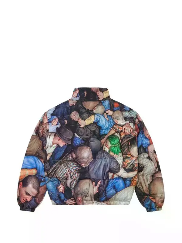 VALE FOREVER X Dan Witz Moshpit Puffer Jacket