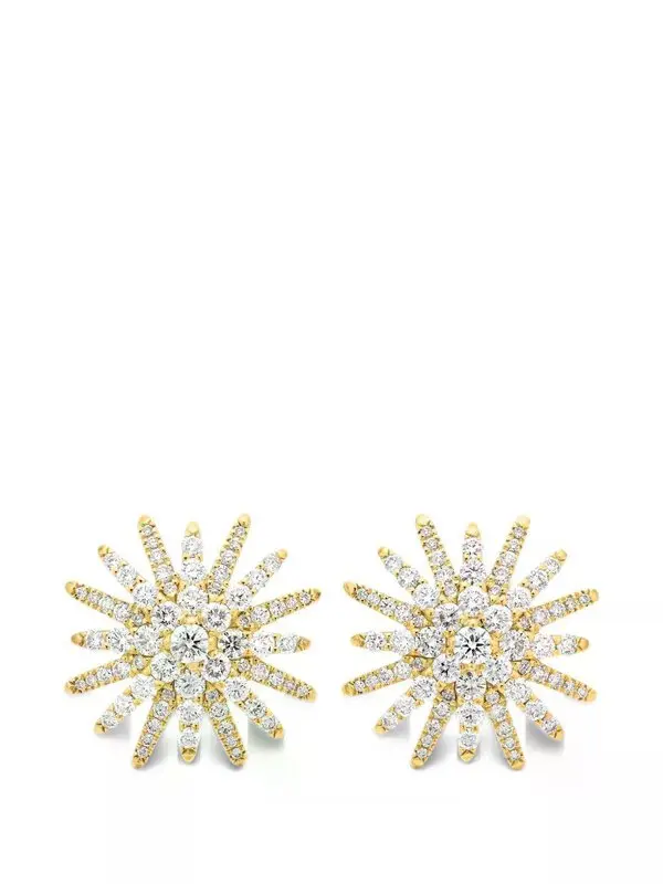 David Yurman Starburst Diamond Stud Earrings