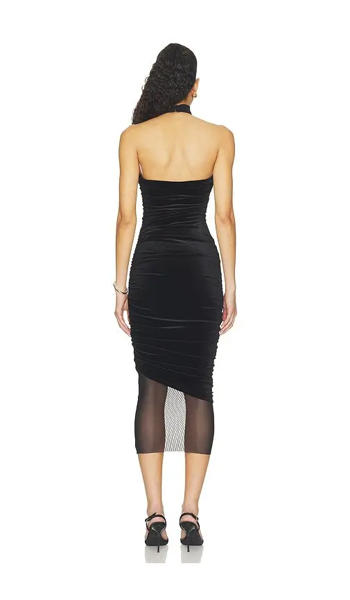 SEROYA Avantika Velvet Dress