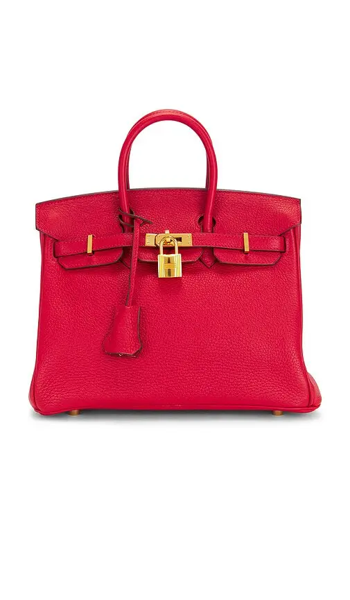 FWRD RENEW Hermes Togo Birkin 25 Handbag