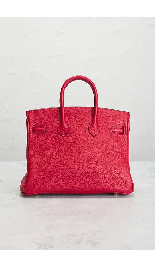 FWRD RENEW Hermes Togo Birkin 25 Handbag