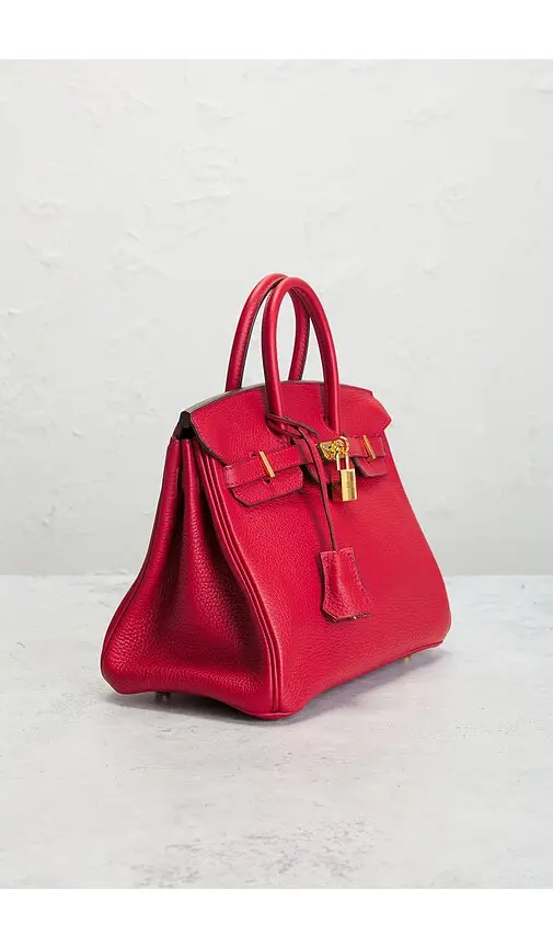 FWRD RENEW Hermes Togo Birkin 25 Handbag