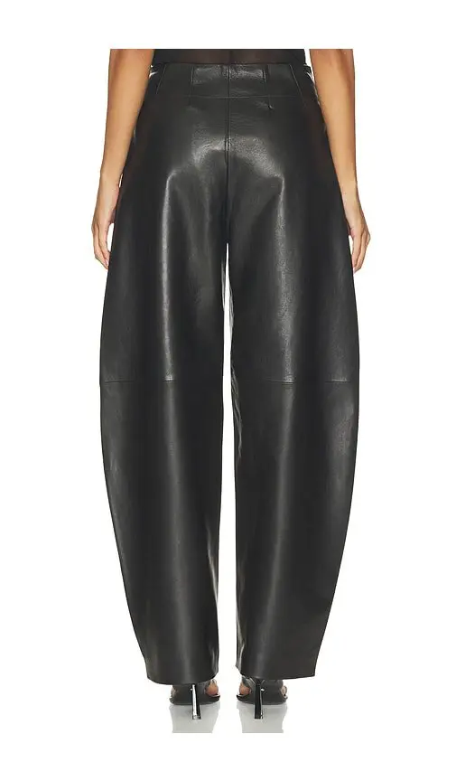 EAVES Mai Sculptural Leather Pant