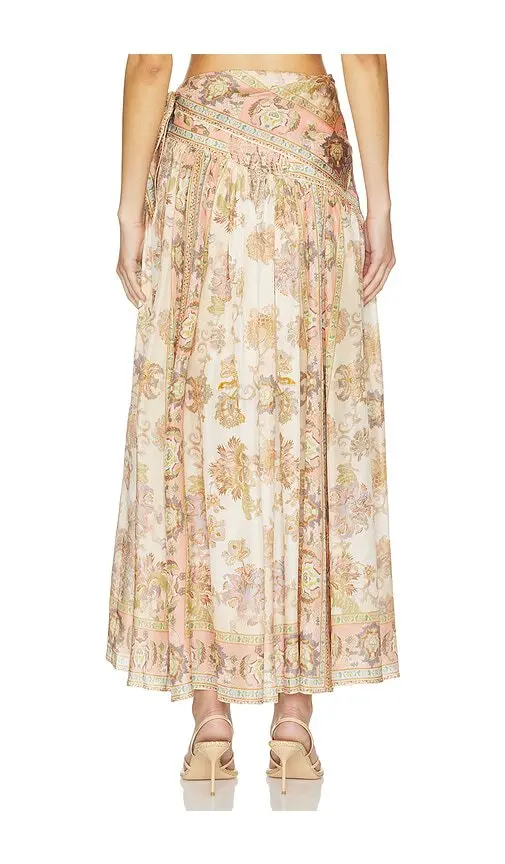 Zimmermann Scarf Midi Skirt