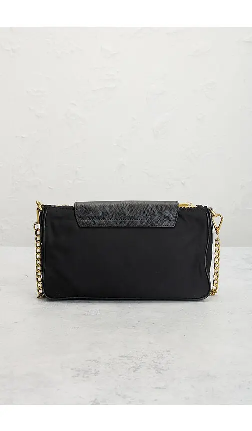 FWRD RENEW Prada Tessuto Saffiano Crossbody Bag