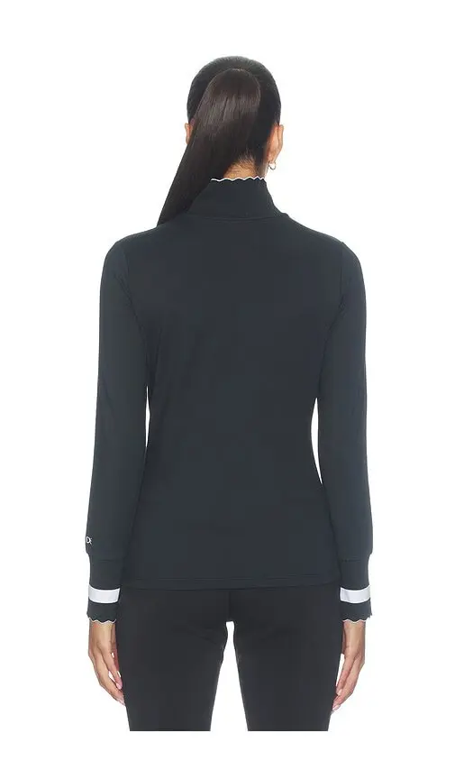 JORDE Kelly Quarter-zip Baselayer Top - Black