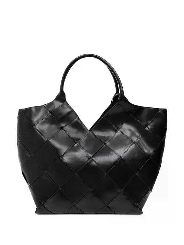 ANINE BING Lili Tote Braided Leather