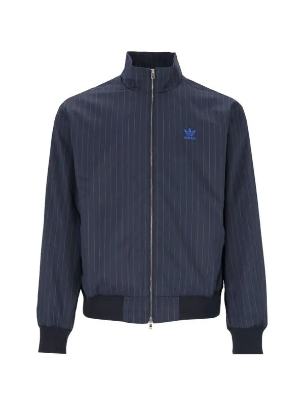WALES BONNER X ADIDAS Zipper Sweatshirt - Blue