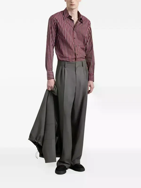 Antonio Marras Striped Pointed-collar Shirt
