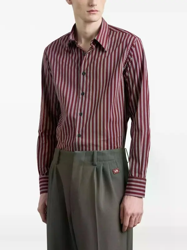 Antonio Marras Striped Pointed-collar Shirt