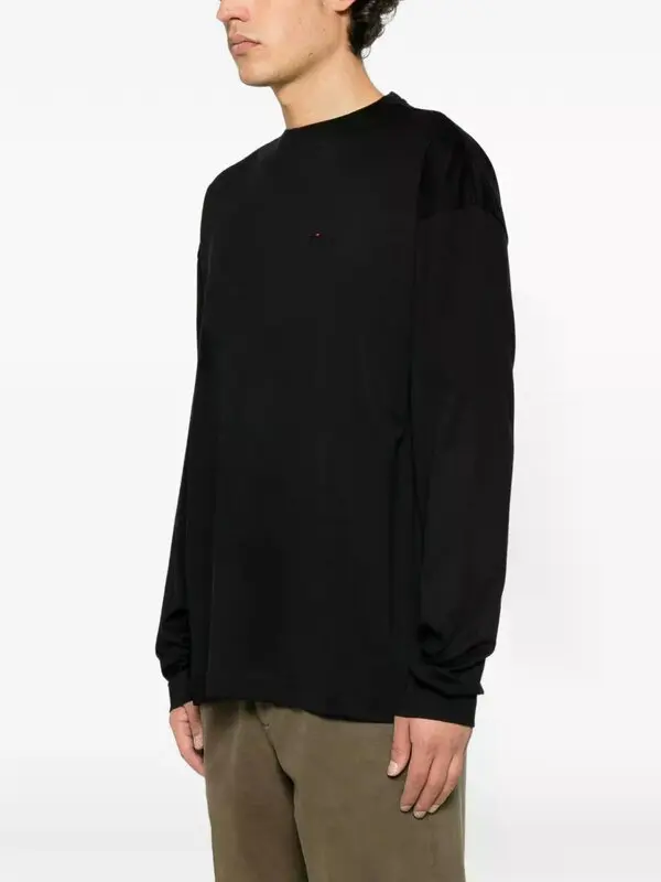 Kiton Logo-embroidered Long-sleeve Top