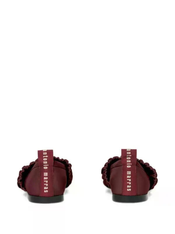 Antonio Marras Gathered Ballet Flats