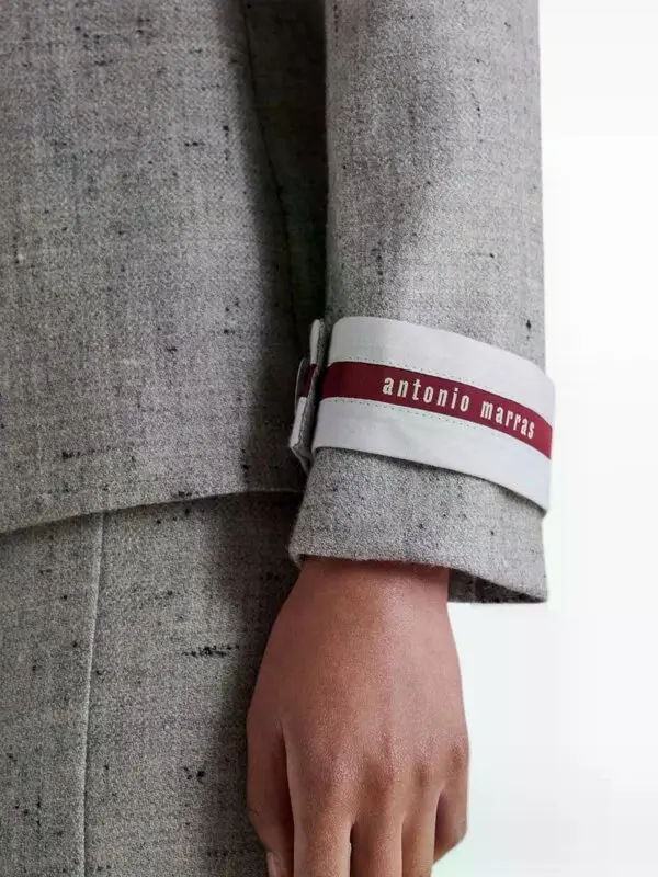 Antonio Marras Tweed Single-breasted Blazer