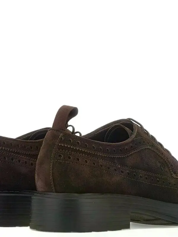 FABI Perforated Lace-up Shoes
