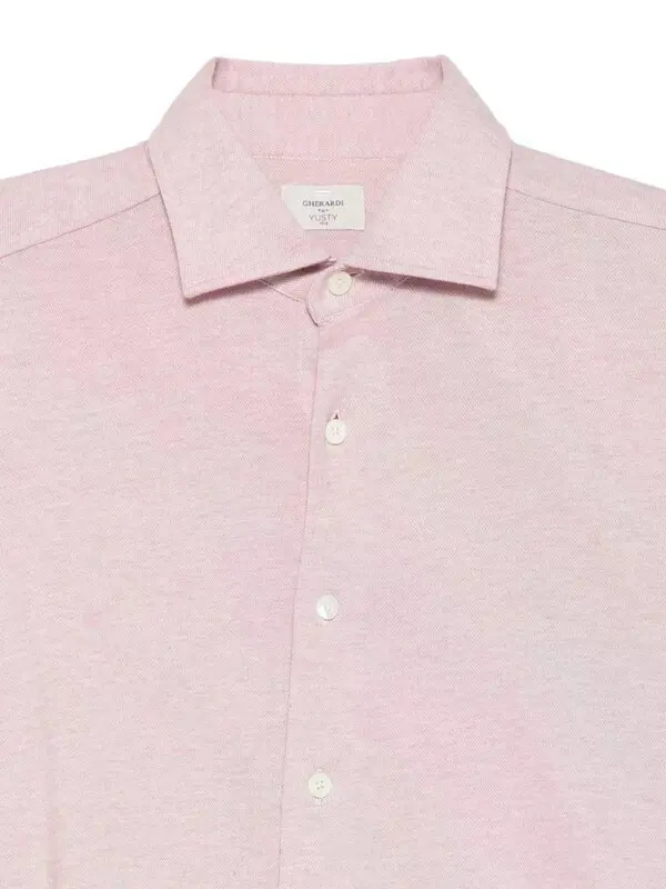ALESSANDRO GHERARDI Spread-collar Button-down Shirt