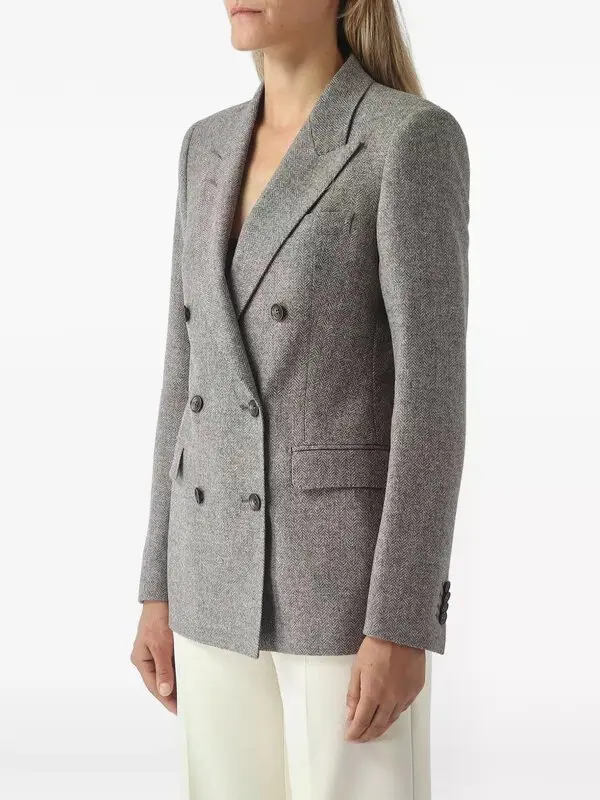 Tagliatore Herringbone Double-breasted Blazer