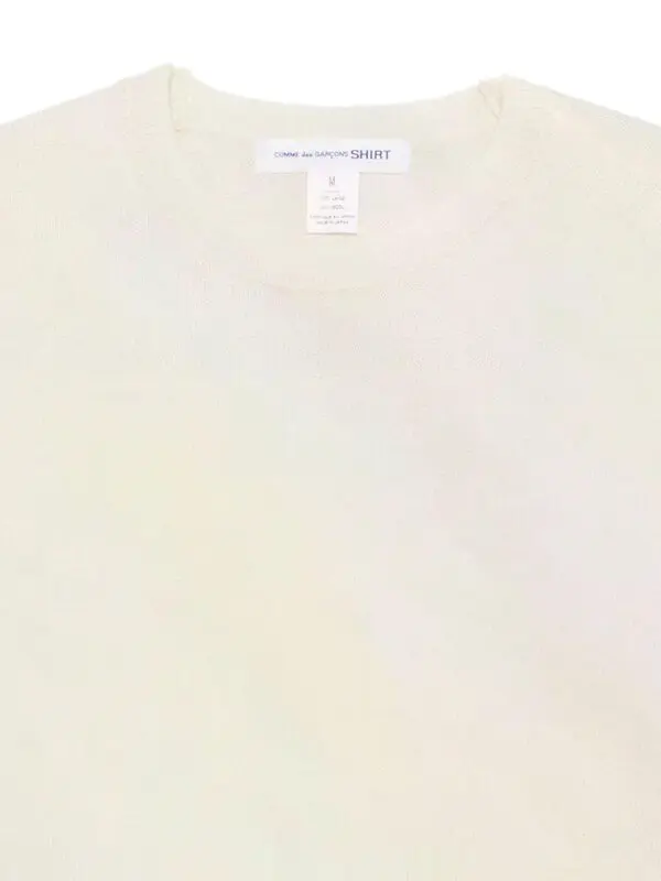 Comme Des Garçons Asymmetric-hem Sweater