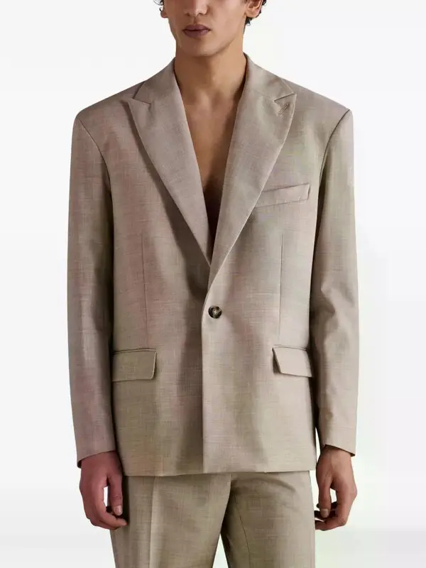 Antonio Marras Mélange Single-breasted Blazer