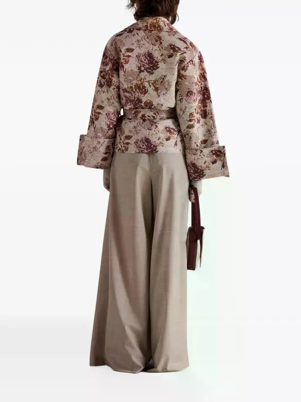 Antonio Marras Rose-jacquard Oversized Jacket