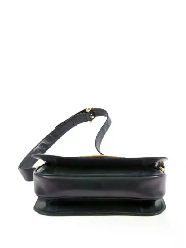Celine 1980s Macadam Carriage Shoulder Bag