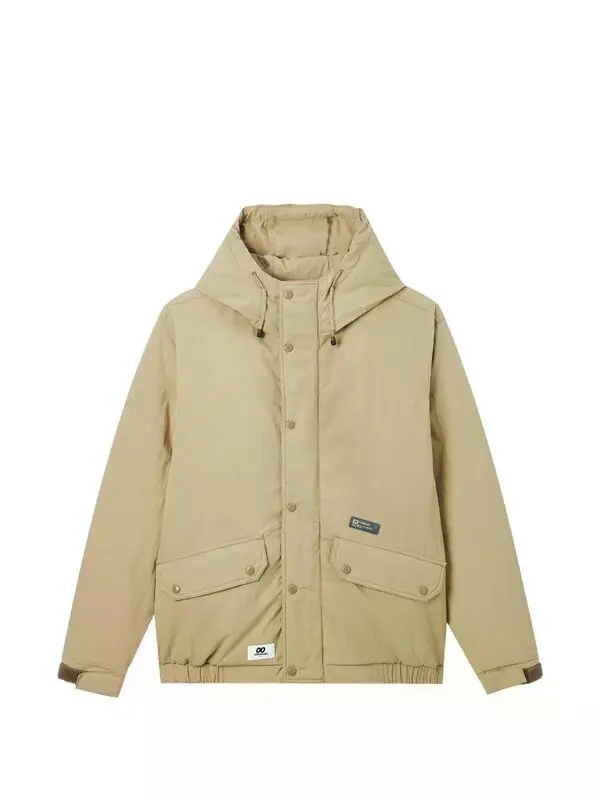 CHOCOOLATE Press-stud Hooded Jacket