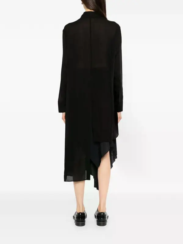 Yohji Yamamoto Asymmetric Shirt Dress