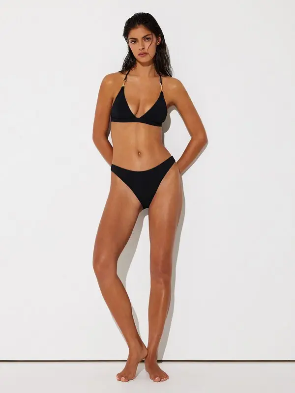 REISS Fixed-side Brazilian Bikini Bottoms