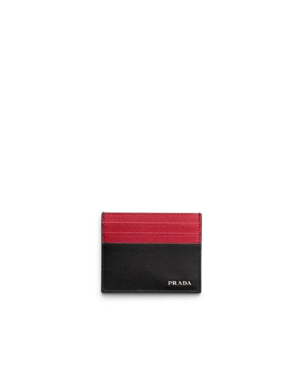 Prada Saffiano Leather Card Holder