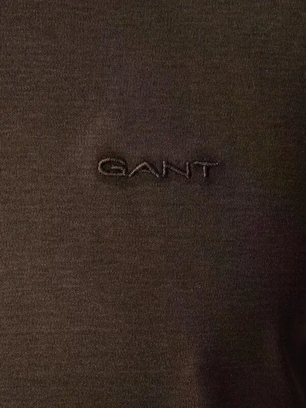 Gant Logo-embroidered T-shirt