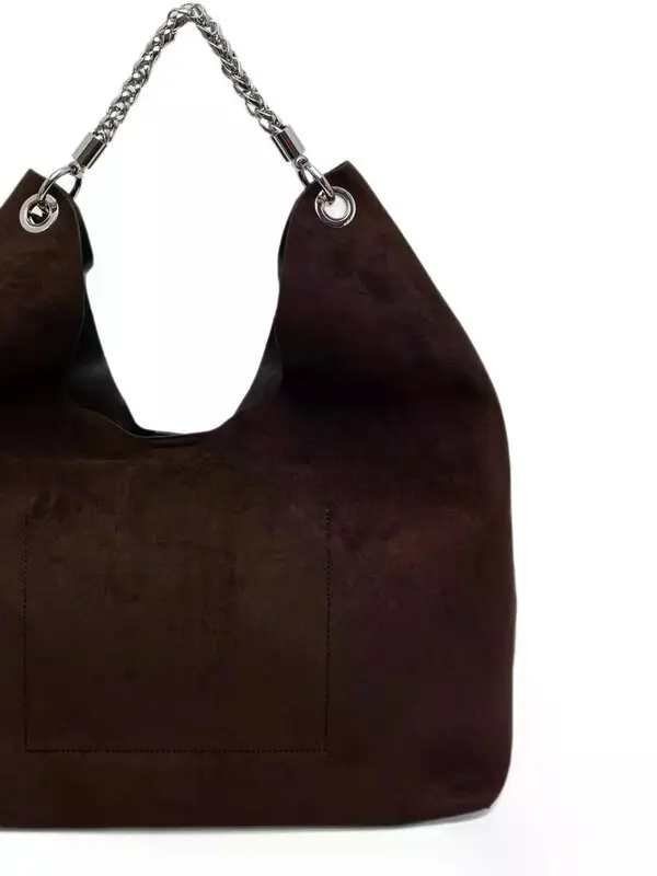 Dkny Chain-link Suede Tote Bag